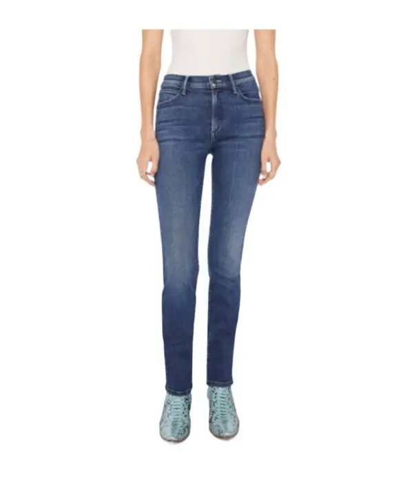 MOTHER The Rascal Skimp Jeans - Blue