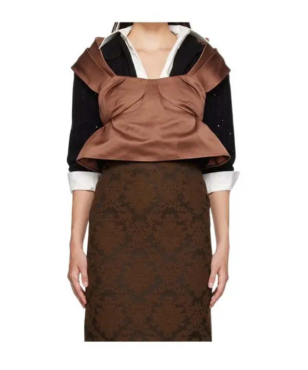 SHUSHU/TONG Three-dimensional Pleated Top