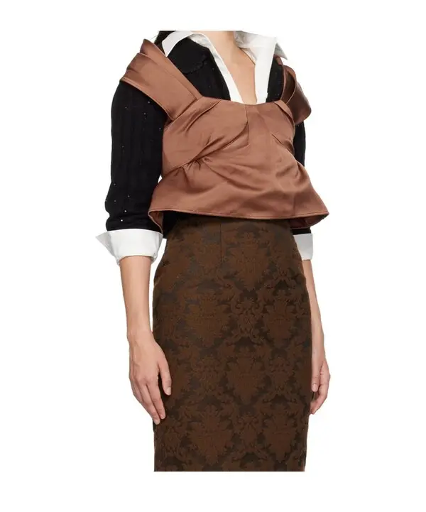 SHUSHU/TONG Three-dimensional Pleated Top