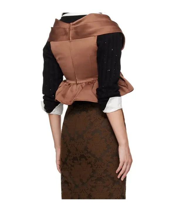 SHUSHU/TONG Three-dimensional Pleated Top