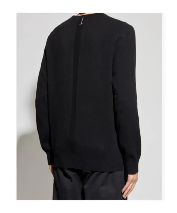 Alexander McQueen T-bar Hardware Knitted Jumper