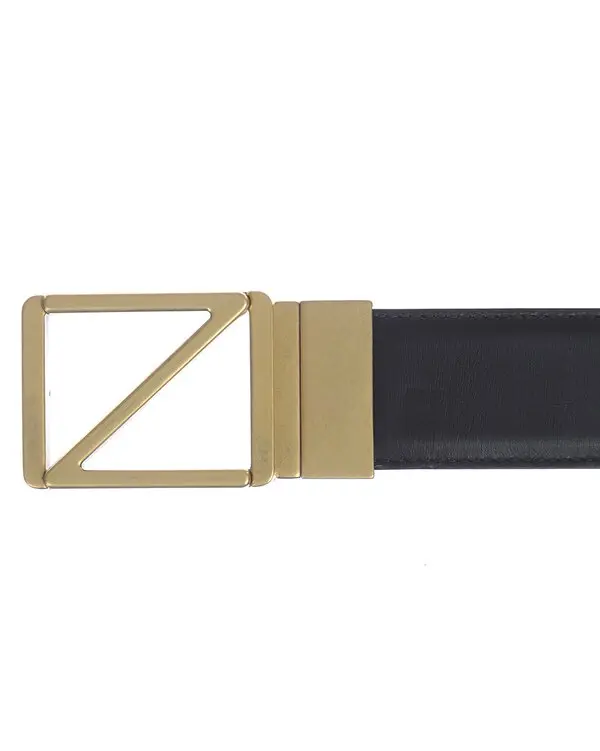 Zegna Logo Belt