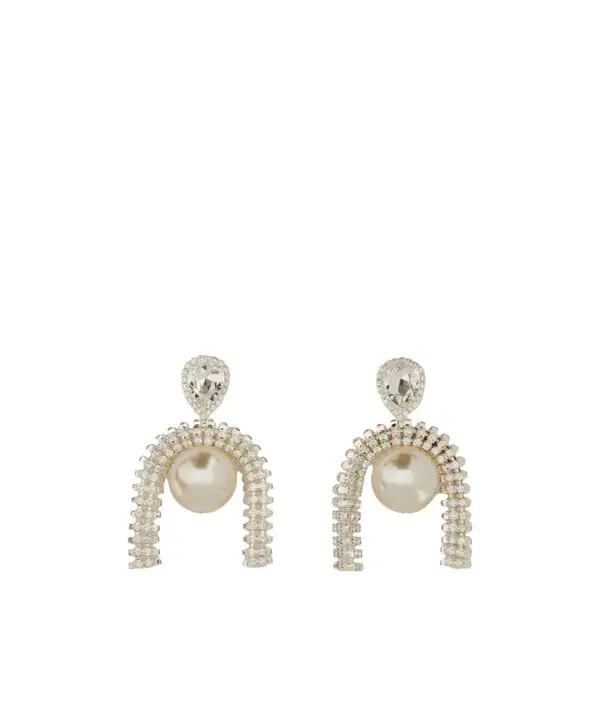 Magda Butrym Embellished Drop Earrings - Yellow