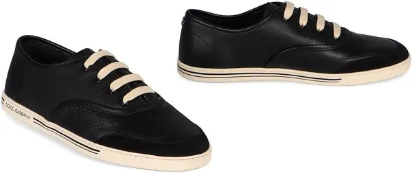 Dolce & Gabbana Low-top Sneakers With Dg Detail