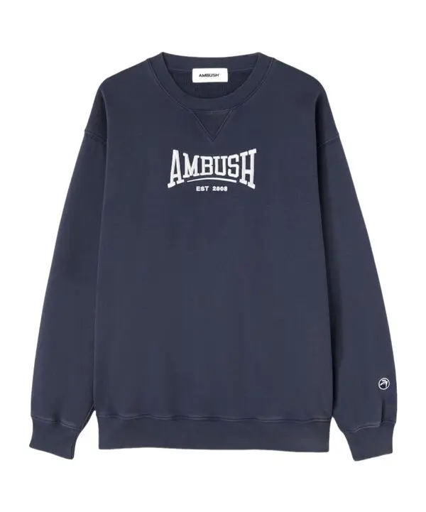 AMBUSH Logo Embroidered Crewneck Sweatshirt