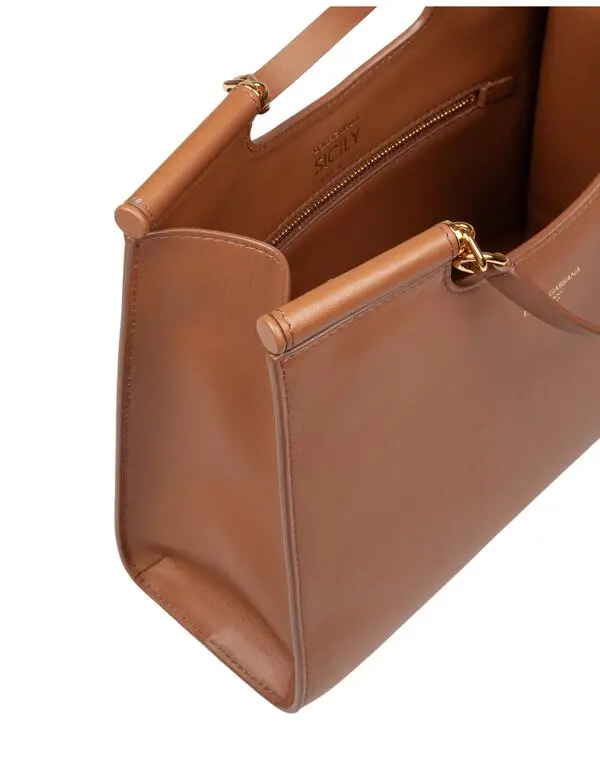 Dolce & Gabbana Sicily Shopper Bag - Brown