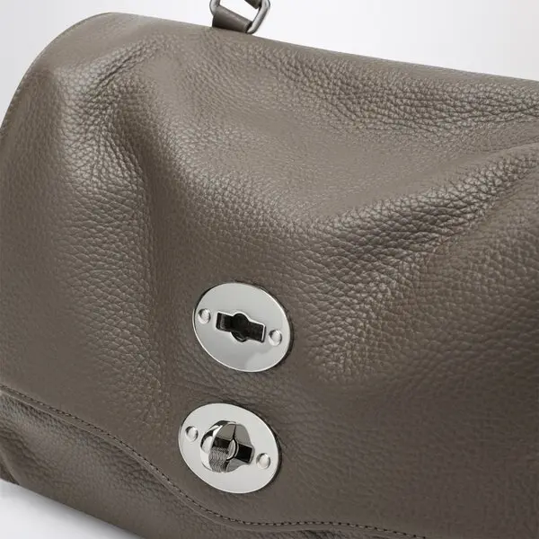 ZANELLATO Postina Studded Turn-lock Tote Bag - Gray