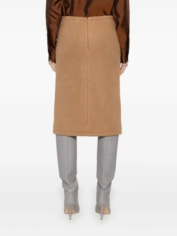 Dries Van Noten Front Slit Skirt