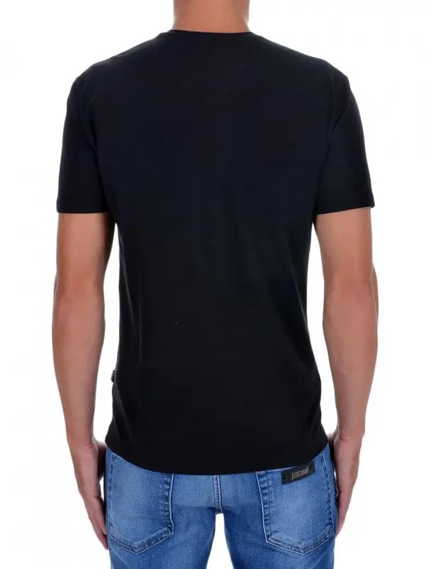 Just Cavalli Printed T-shirt - Black