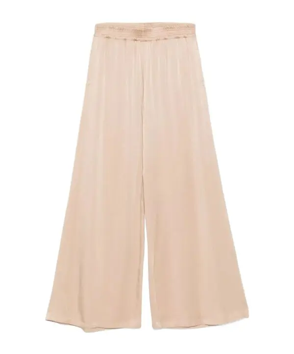 Fabiana Filippi Amelia Envers Satin Wide-leg Trousers