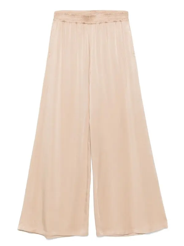 Fabiana Filippi Amelia Envers Satin Wide-leg Trousers