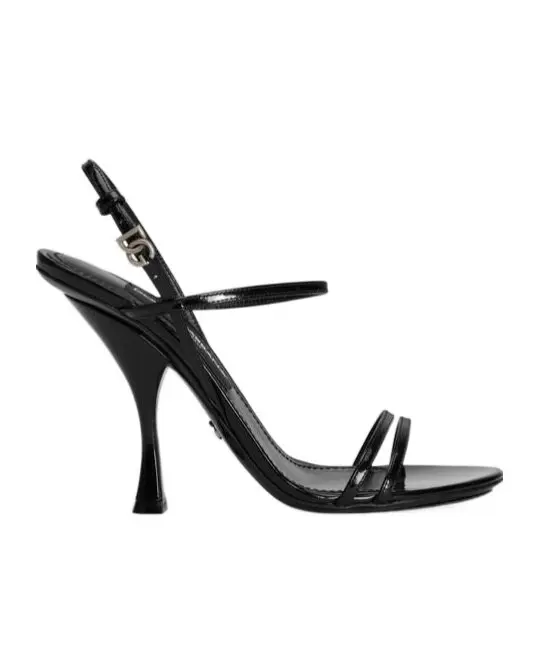 Dolce & Gabbana Ankle Strap Sandals - Black