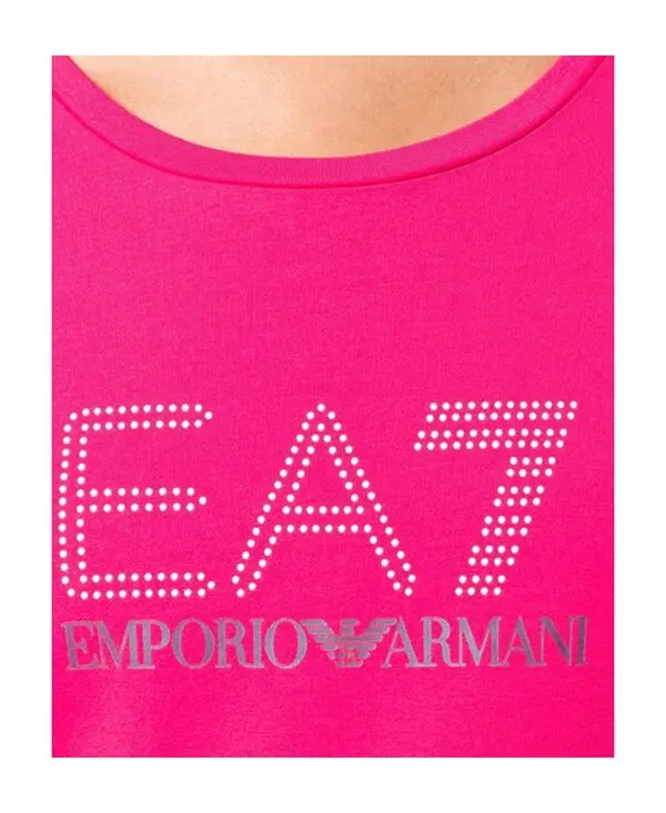 Emporio Armani Logo T-shirt - Pink