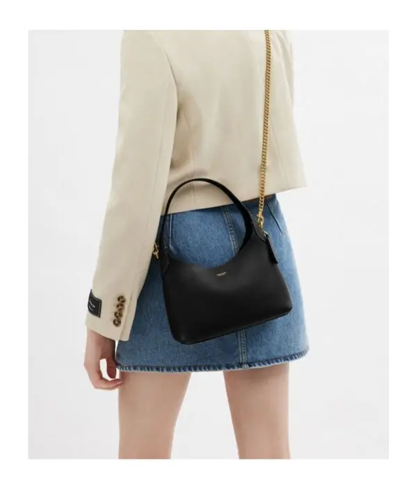 COACH Brooklyn 23 Chained Shoulder Bag - Black