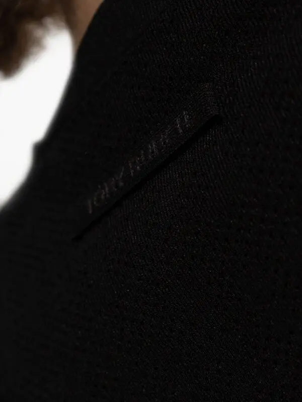 Tory Burch T Monogram Jacquard Cardigan - Black
