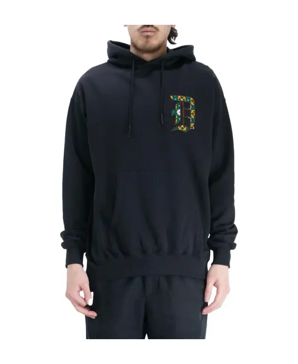 Drole De Monsieur Logo Hoodie - Black