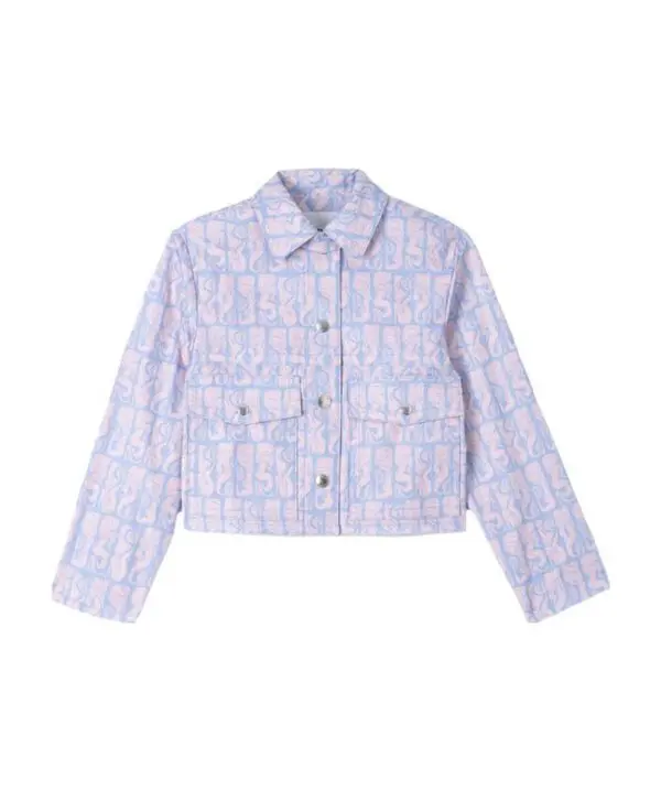 Kenzo Printed Pattern Casual Jacket