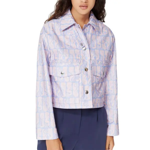 Kenzo Printed Pattern Casual Jacket