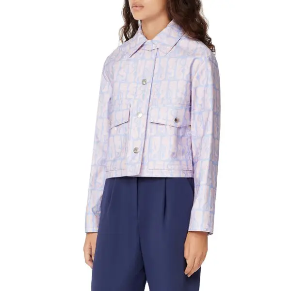 Kenzo Printed Pattern Casual Jacket
