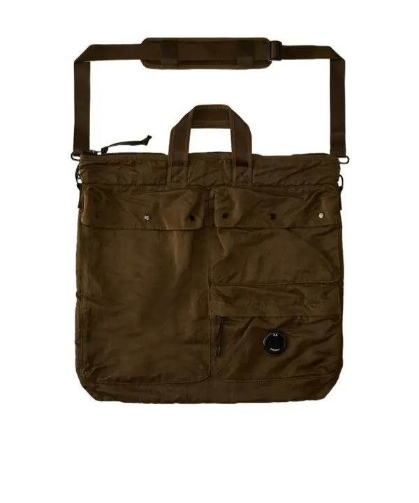 C.P. COMPANY Goggle Messenger Bag - Ivy Green