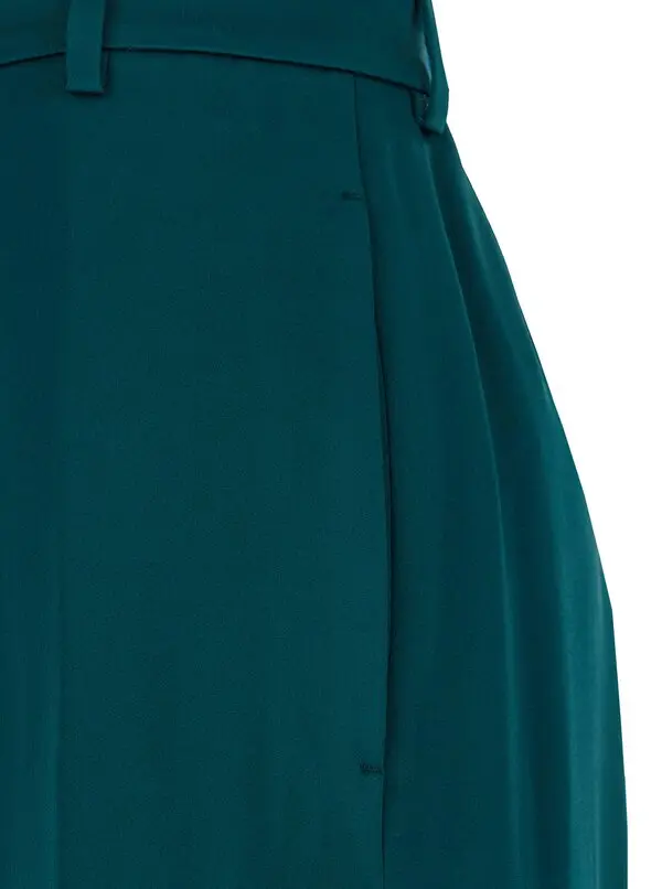 Dries Van Noten Tailored Straight-leg Trousers - Green