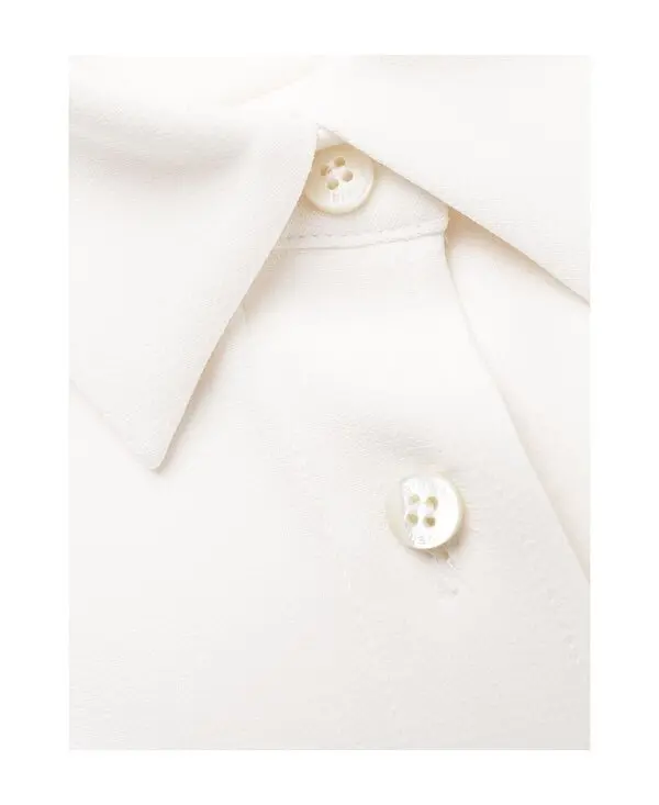 Alberto Biani Crepe Button-up Shirt