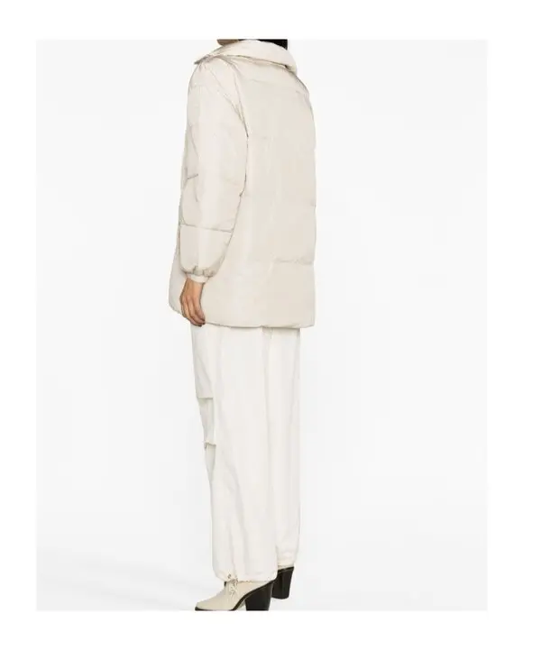Isabel Marant Étoile Puffer Jacket With Logo Patch