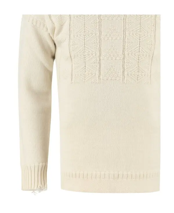 MAISON MARGIELA Distressed Crewneck Sweater