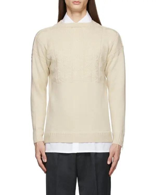 MAISON MARGIELA Distressed Crewneck Sweater
