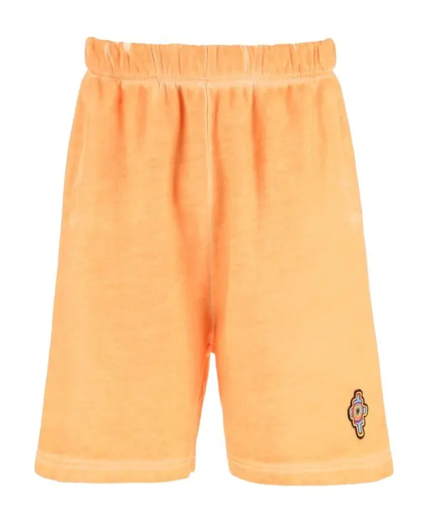 MARCELO BURLON COUNTY OF MILAN Logo-embroidered Shorts