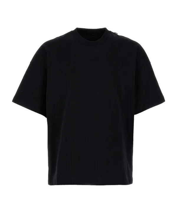 JIL SANDER Crewneck Short-sleeved T-shirt - Black