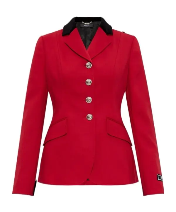 Versace Single-breasted Tailored Blazer