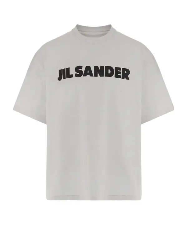 JIL SANDER Logo T-shirt - Gray