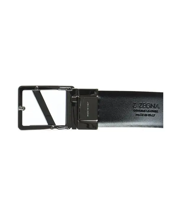 Zegna Logo Belt