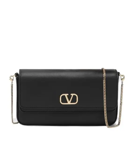 Valentino Garavani Vlogo Signature Foldover Crossbody Bag