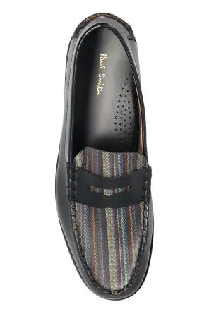 Paul Smith Signature Stripe Loafers - Black