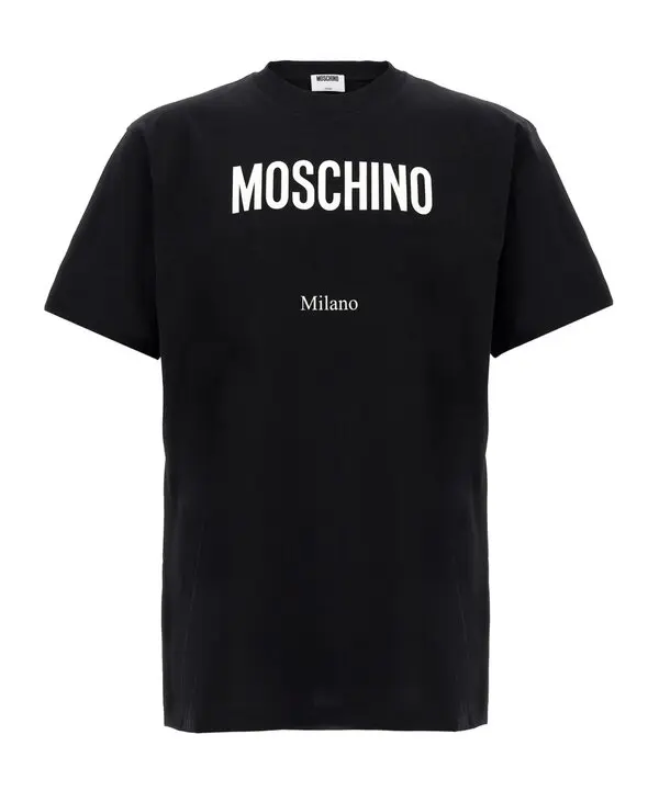 Moschino Printed Crewneck T-shirt