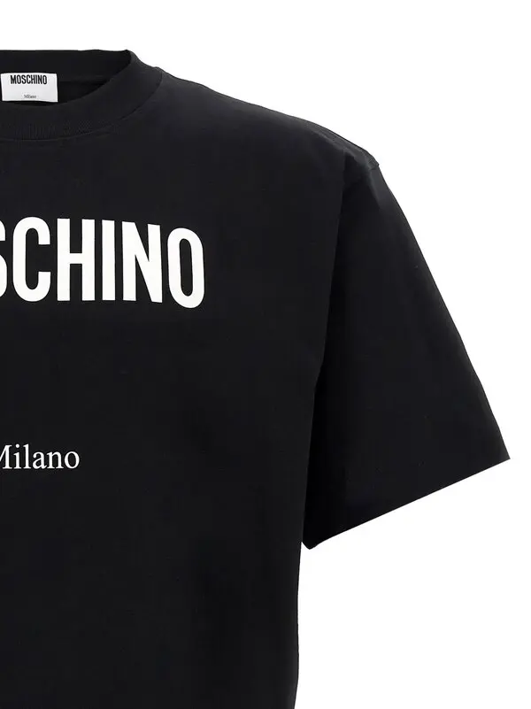 Moschino Printed Crewneck T-shirt