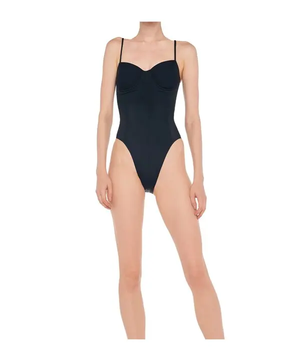 Norma Kamali Underwire Mio One-piece Swimsuit - Black