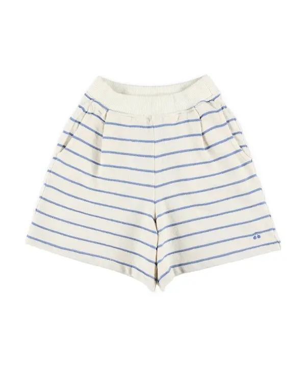 Bonpoint Striped Cotton Shorts