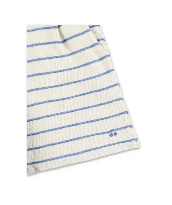 Bonpoint Striped Cotton Shorts