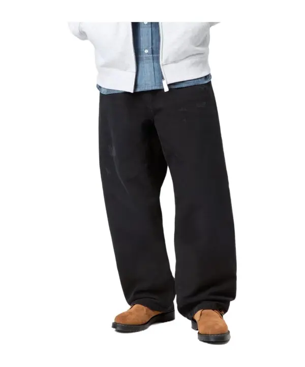 Carhartt Work In Progress Brandon Wide-leg Jeans - Black