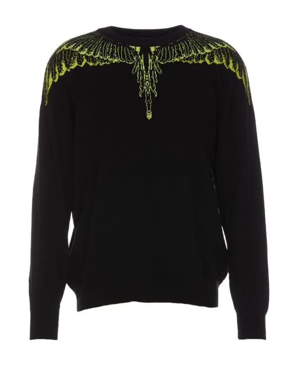 MARCELO BURLON COUNTY OF MILAN Crewneck Long-sleeved Jumper