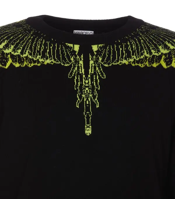 MARCELO BURLON COUNTY OF MILAN Crewneck Long-sleeved Jumper