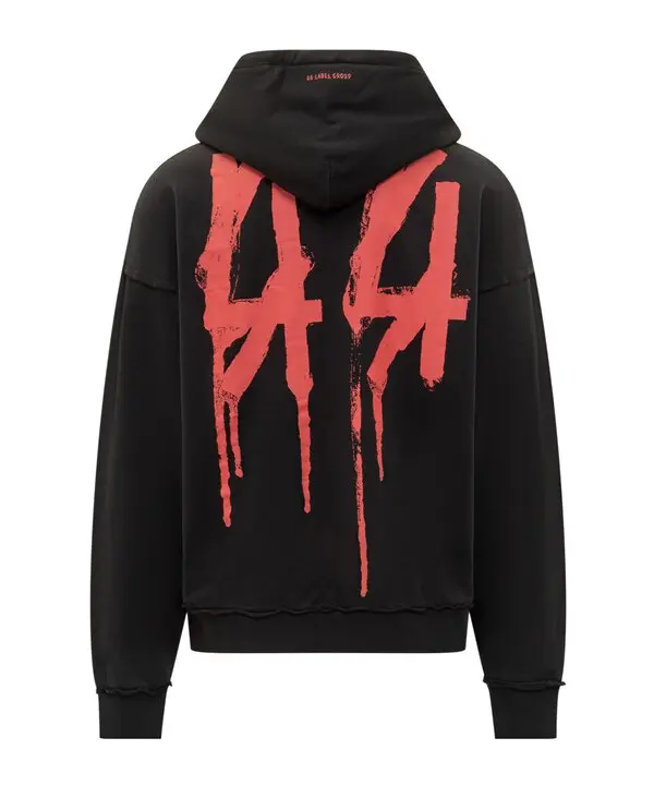 44 LABEL GROUP Hoodie With Logo Print