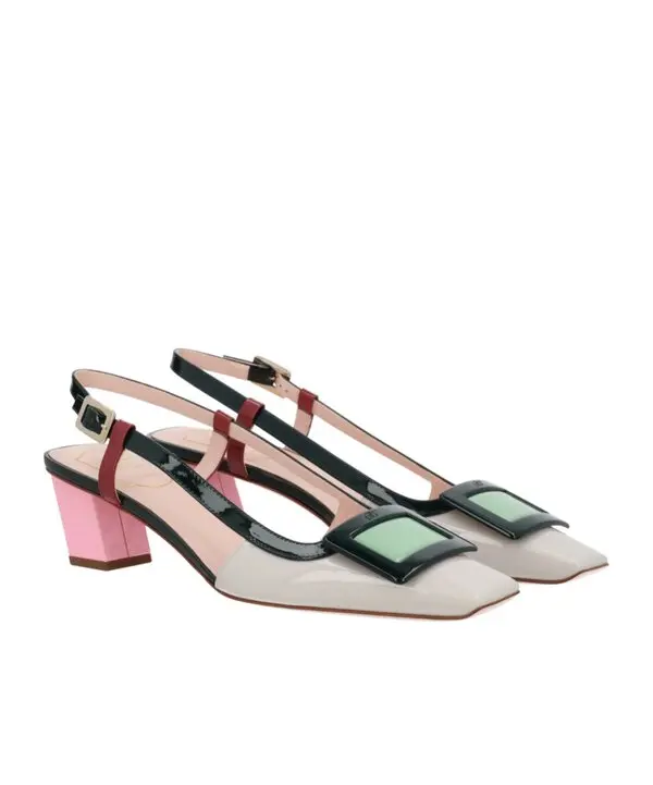 ROGER VIVIER Belle Vivier Slingback Pumps