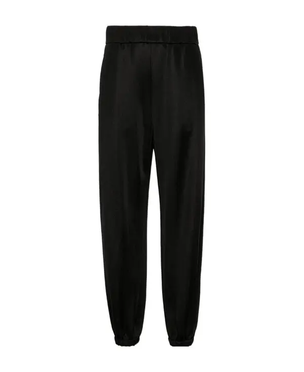 JIL SANDER Elastic Waist Jogging Pants - Black