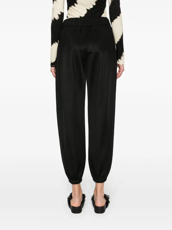 JIL SANDER Elastic Waist Jogging Pants - Black
