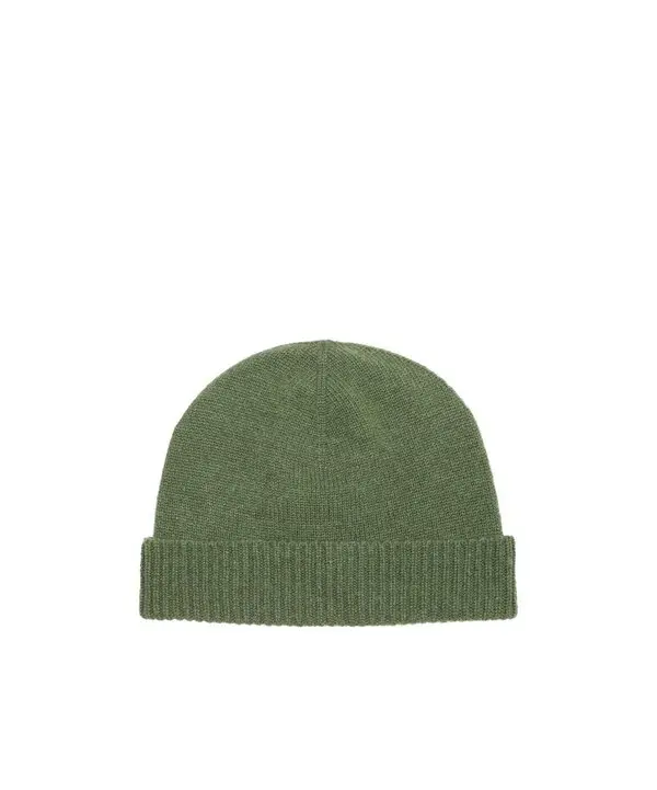 Kiton Rib Knitted Hat - Green