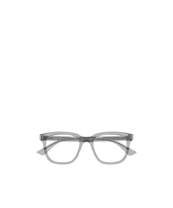 Alexander McQueen Square Frame Glasses - Gray